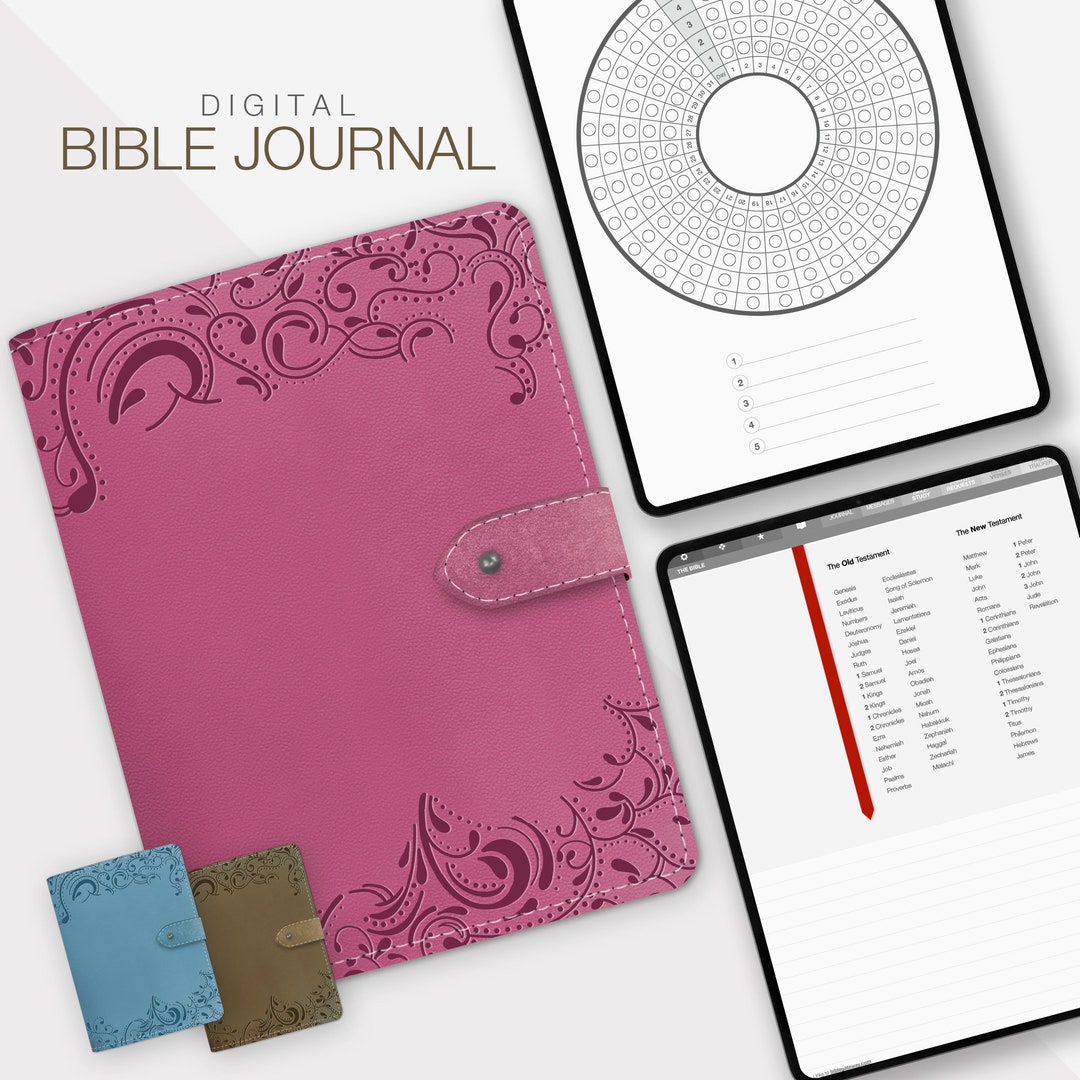 Digital Bible Planner, Bible Journal, Faith Devotional, Bible ...