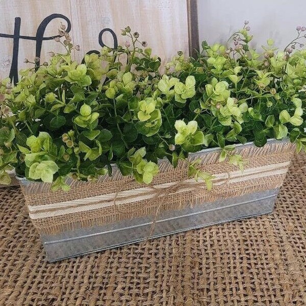 Rustic Planter - Etsy