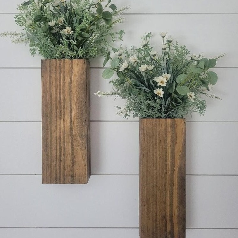 Hanged Wood Planter - Etsy
