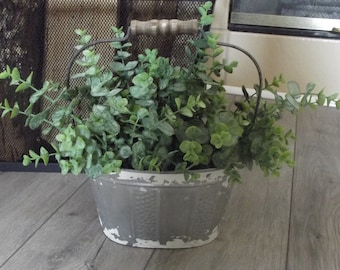 Rustic planter | Etsy