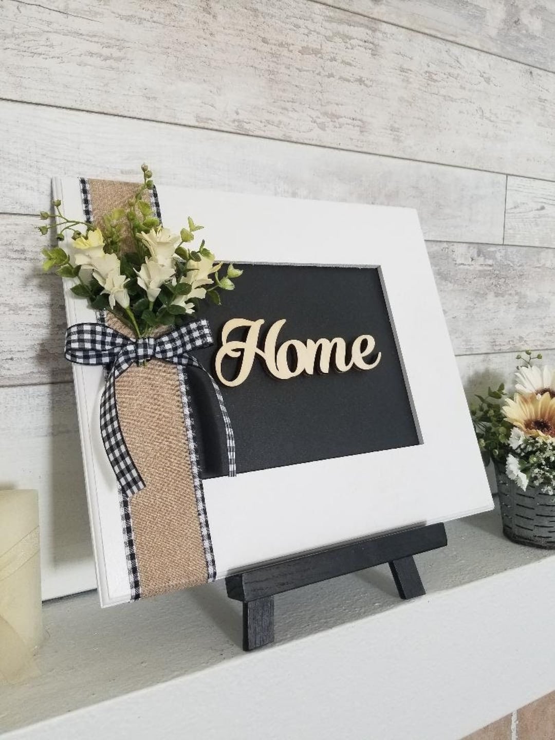 Rustic Wood Frame/rustic Wall Decor/ Wall Hanging/rustic Home Decor ...