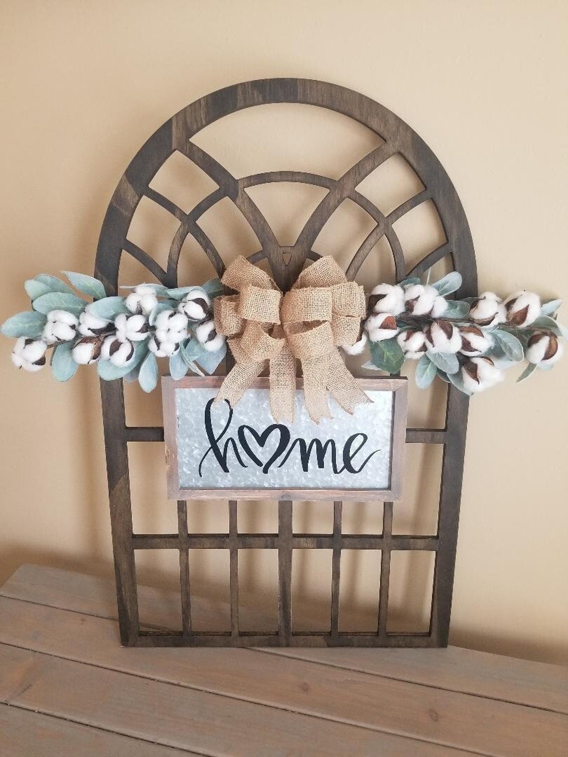 Cathedral Window Frame With Floral/cathedral Wood Frame/window - Etsy