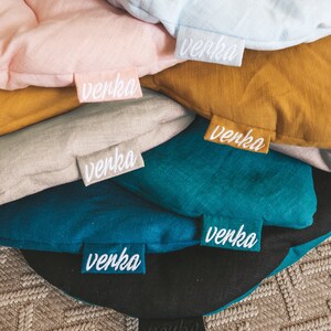 M Size Seashell Mat Natural Linen Mat Quilted Seashell Playmat - Etsy