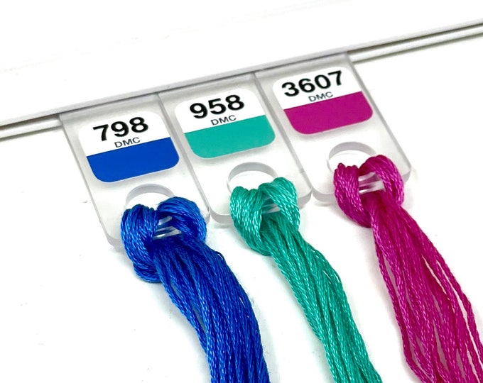 DMC Complete Set of Colour Vinyl Labels Suitable for Annie’s Keepers ...