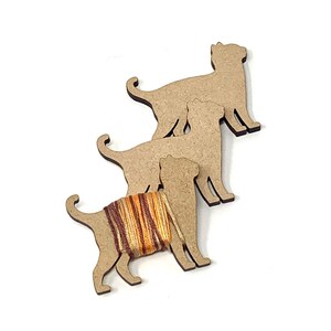 Cat Bobbins (set of 12) Thread Holders Floss Organiser Cross Stitch ...