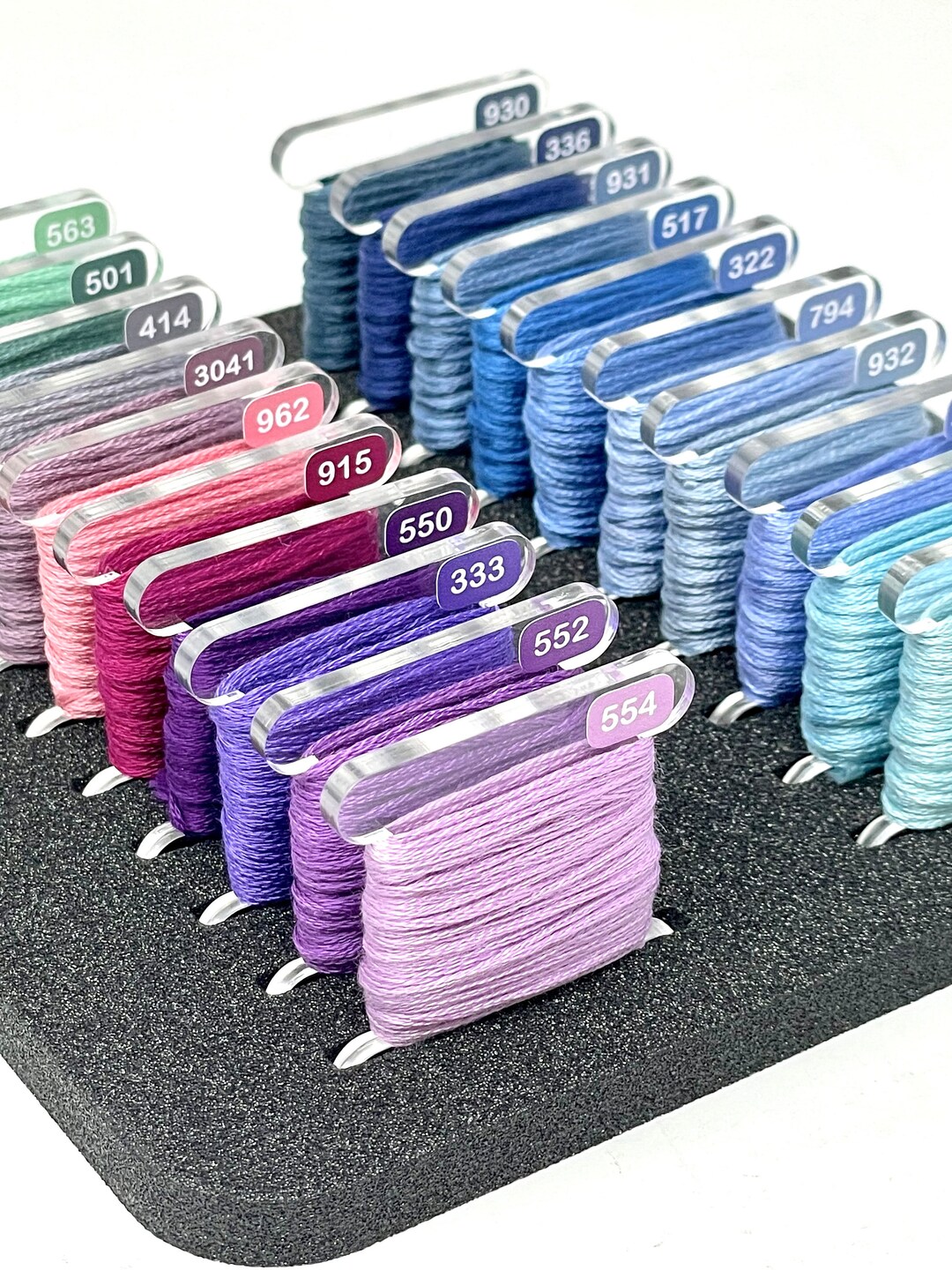 CLEAR 3mm Acrylic Bobbins sets of 24, 60 or 84 Bobbins Blank - Etsy