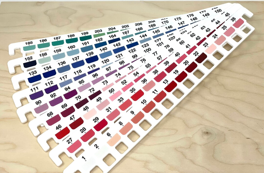 ANCHOR - Floss Hangers With X444 Printed Anchor Swatches | *new Sizes ...