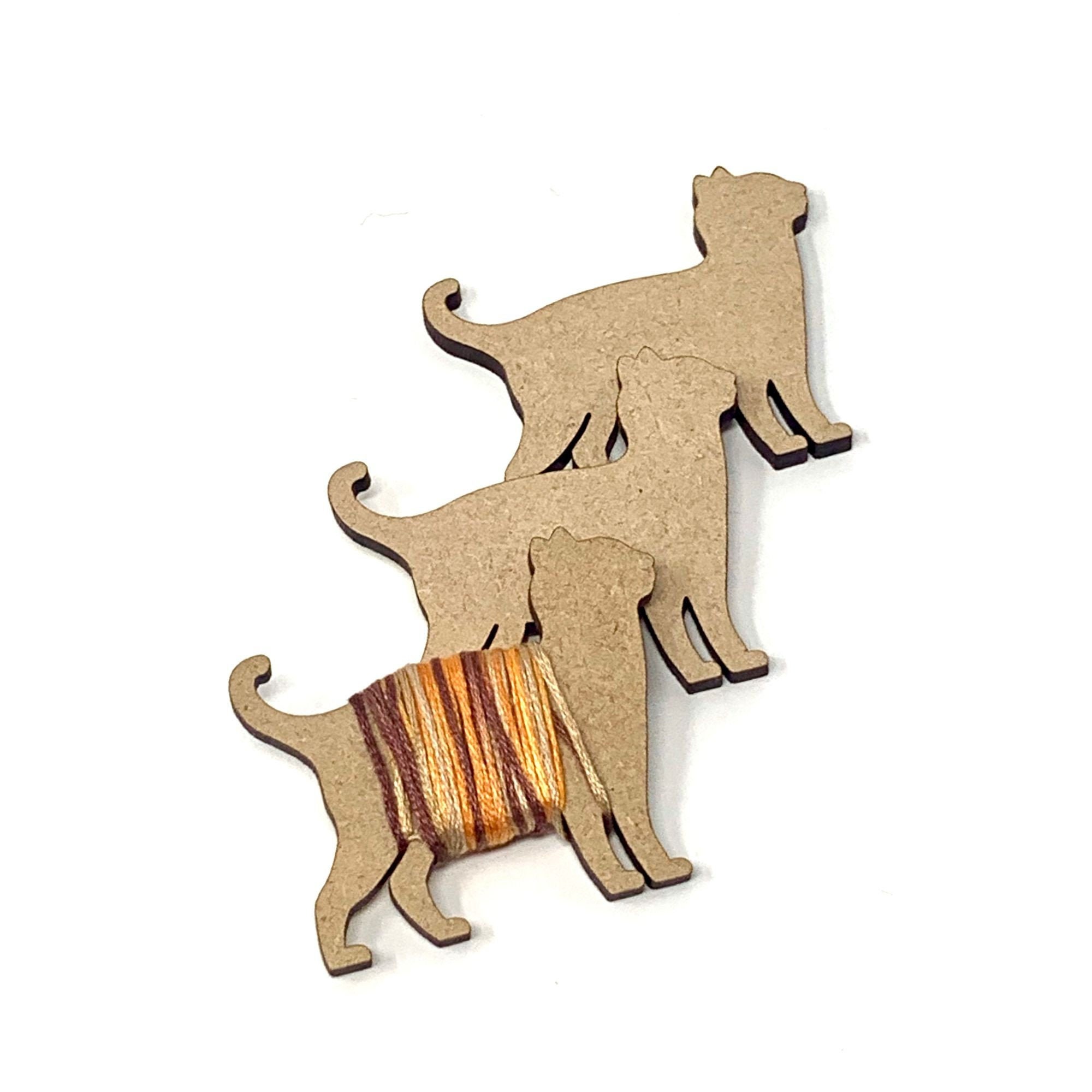 Cat Bobbins set of 12 Thread Holders Floss Organiser Cross - Etsy