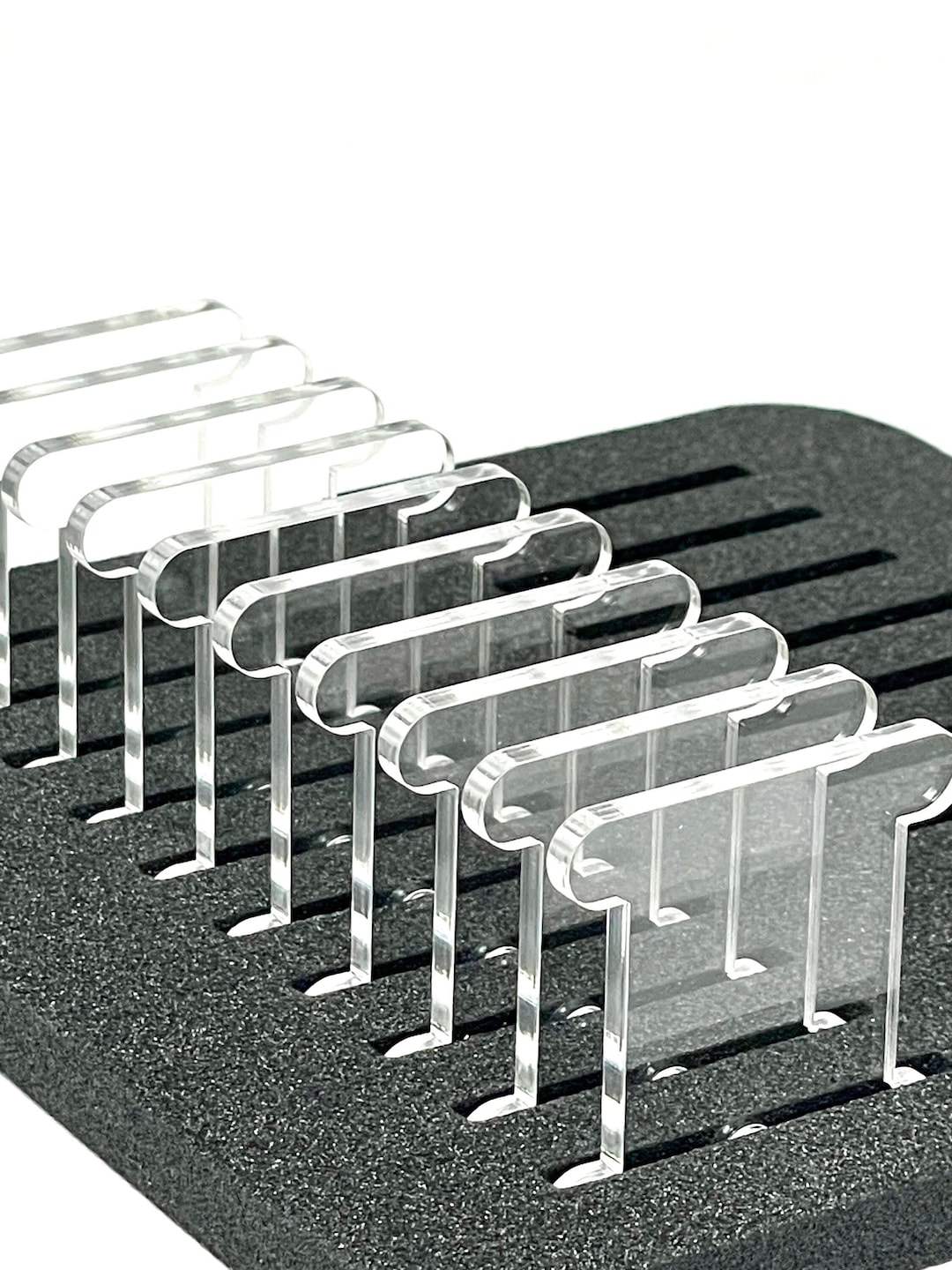 CLEAR 3mm Acrylic Bobbins (sets of 24, 60 or 84 Bobbins) - Blank - Etsy