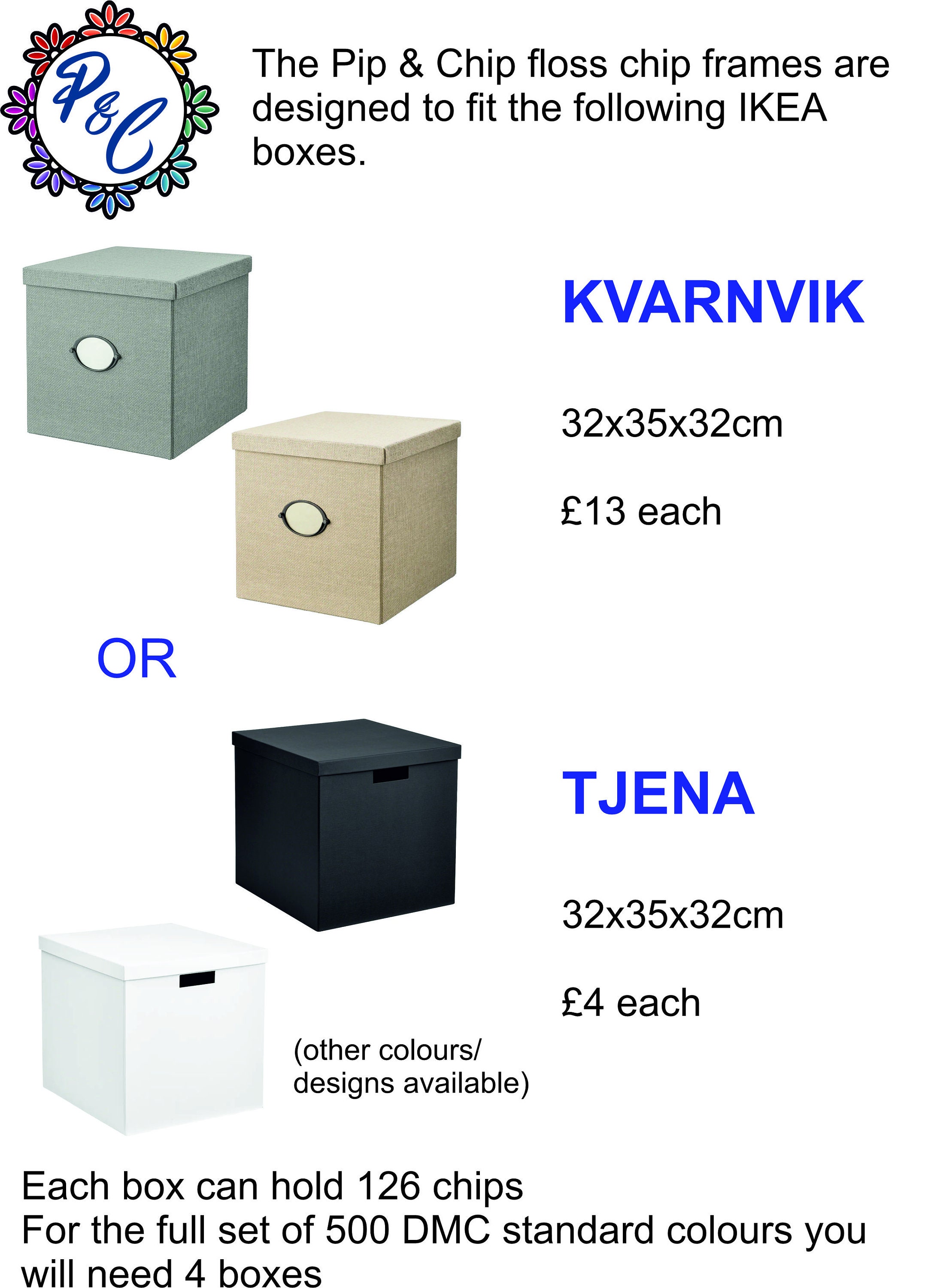 DMC Floss Chip Storage System Acrylic Floss Chips for DMC - Etsy