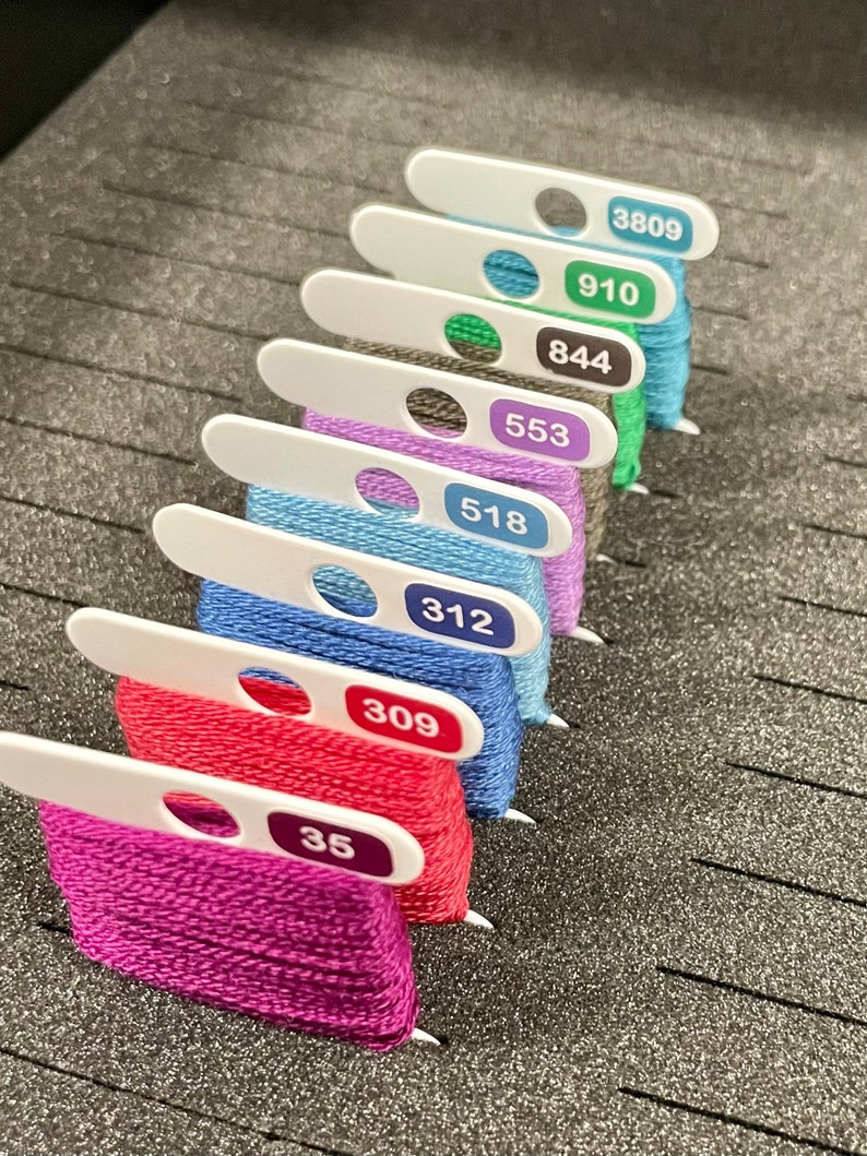 Mini DMC Complete Set Colour Vinyl Labels Suitable for - Etsy