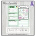 Epilepsy Medical Alert ID Card, Pocket Wallet ID, School Form ...