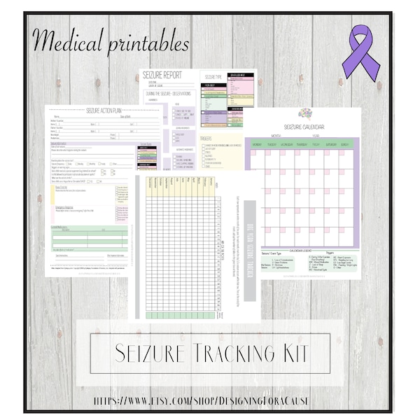 Seizure Tracker - Etsy