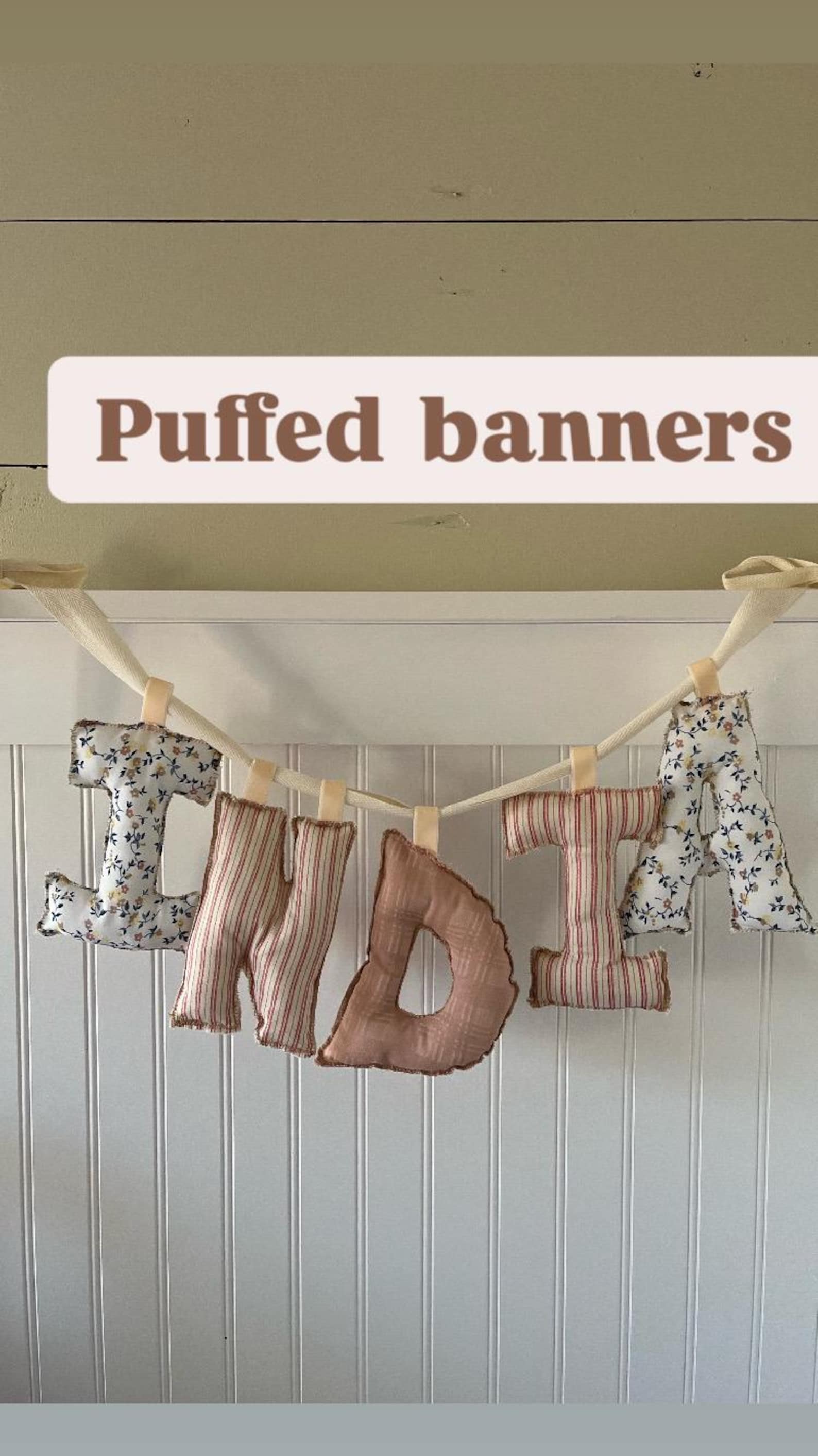 Custom Puffed Banner - Etsy