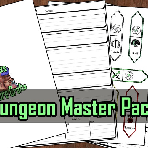 NPC Tracker and Generator / PDF / Dungeons and Dragons 5E - Etsy