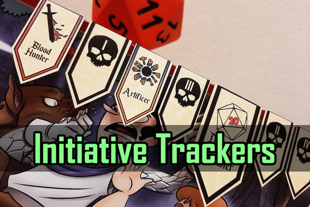 Initiative Tracker Dungeons and Dragons - Etsy