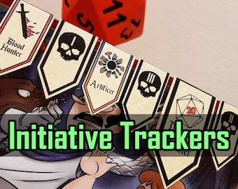 Printable Dnd 5e Initiative Tracker | Dungeons & Dragons - Etsy