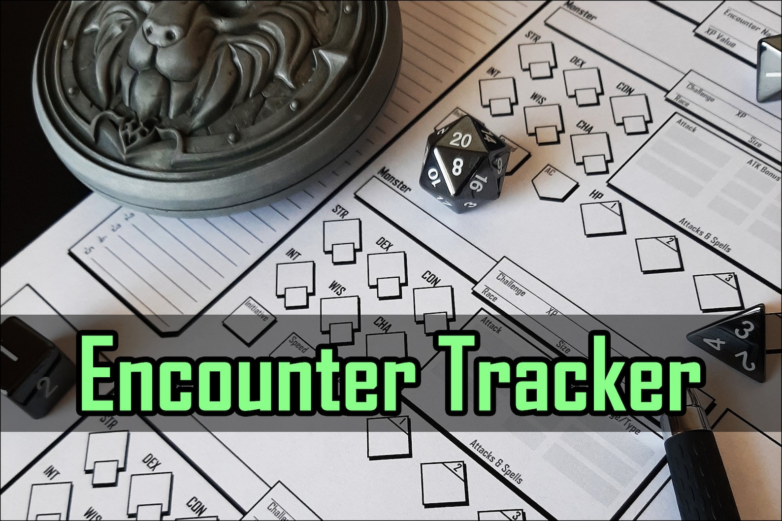 Encounter Tracker / PDF / Dungeons and Dragons 5E - Etsy