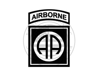 82nd airborne patch | Etsy