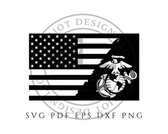 Marine corps vector | Etsy