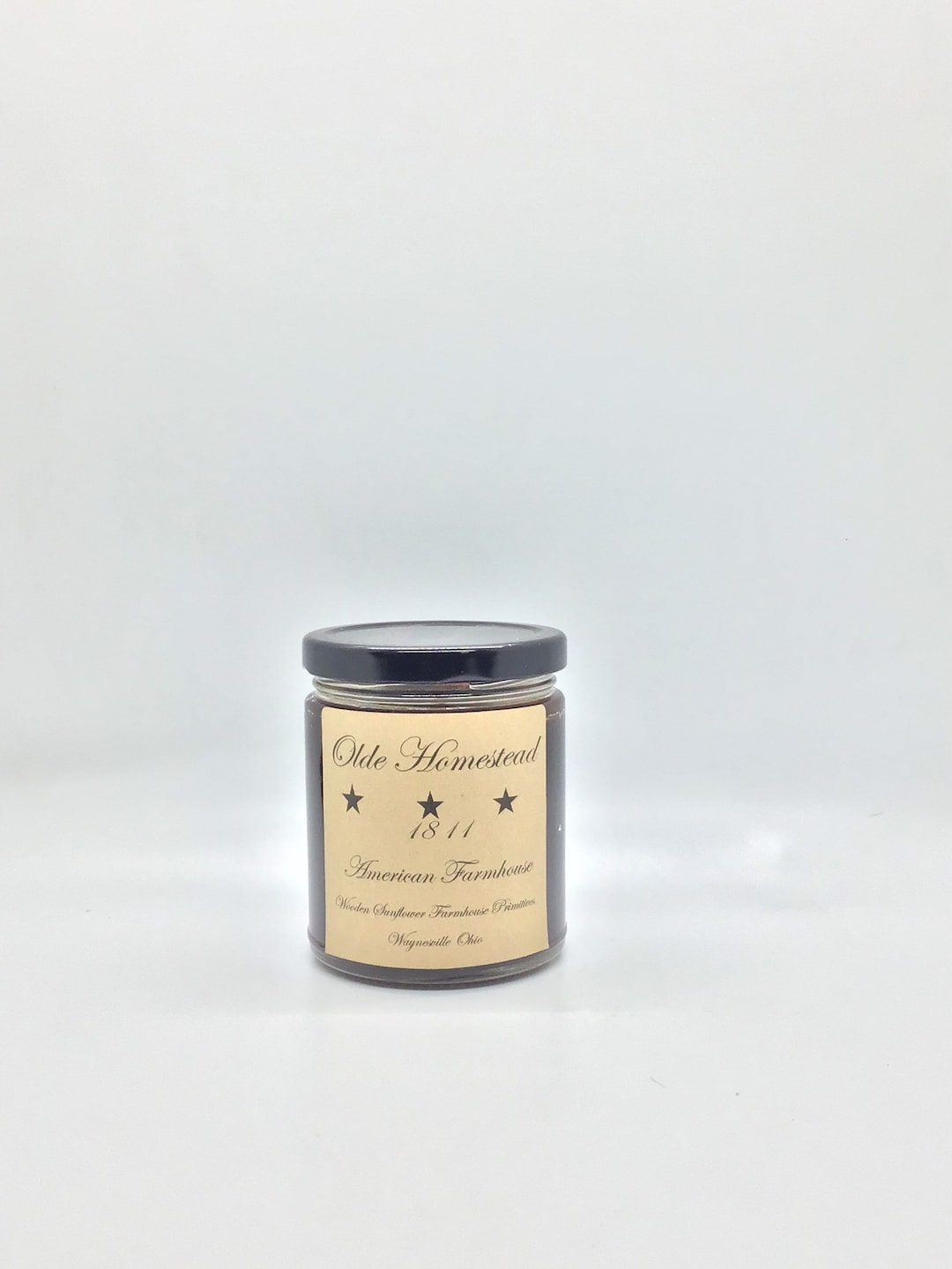 Olde Homestead Highly Scented Candle/jelly Jar 9oz/paraffin Wax ...
