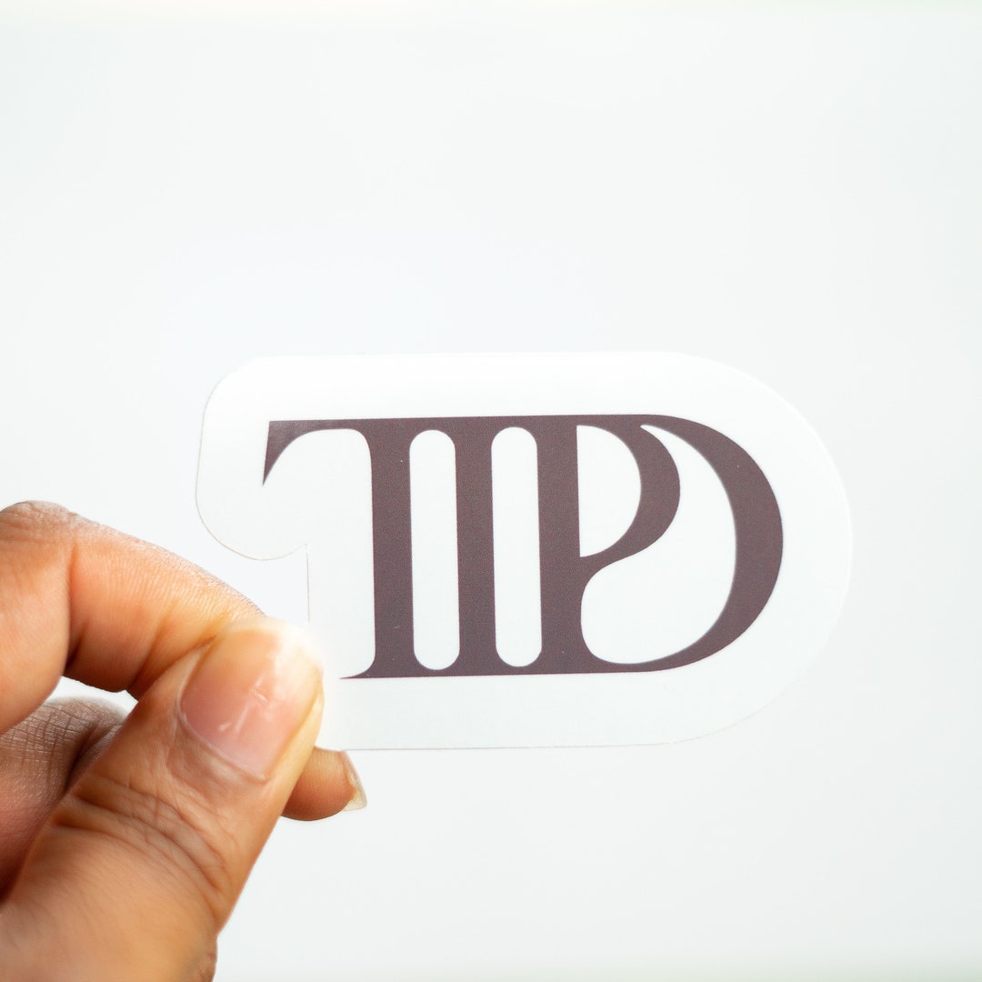 TTPD Vinyl Sticker - the Tortured Poets Department - Swiftie Gift - Etsy