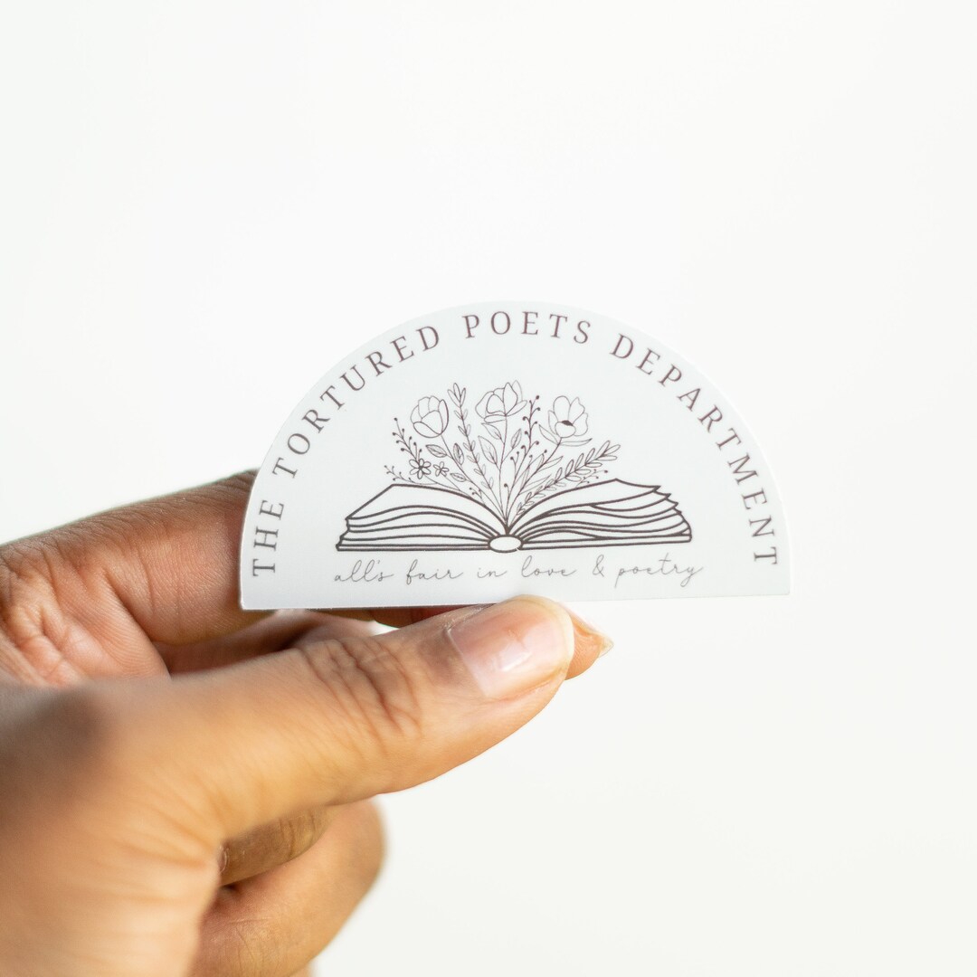 Tortured Poets Department Vinyl Sticker: Swiftie Gift - Etsy