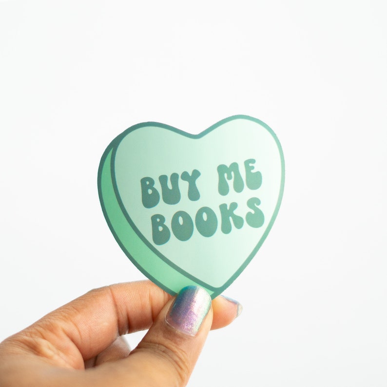 Bookish Candy Hearts Valentines Stickers | Candy Hearts | Valentines ...