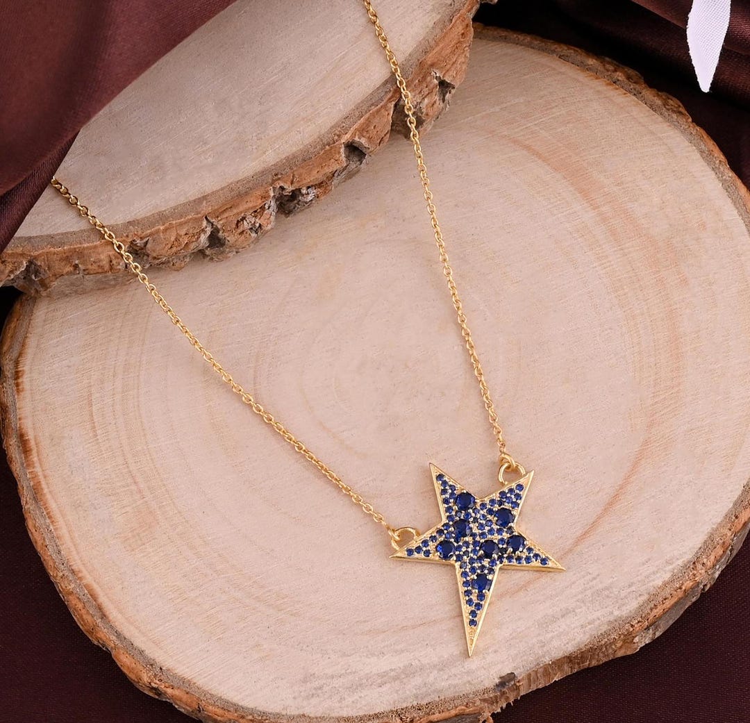 STAR Necklace, 18" STAR Ready to Wear Necklace, Sterling Silver ...