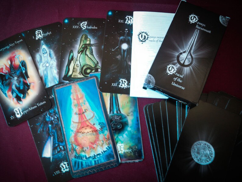 Oracle of the Universe oracle Cards - Etsy