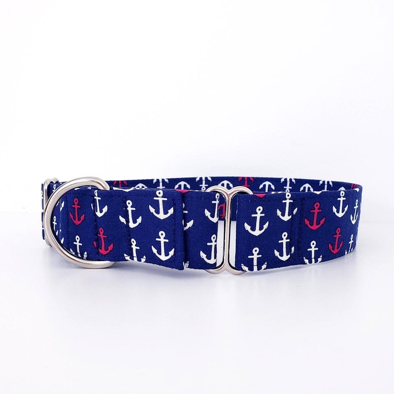Nautical Dog Collars - Etsy