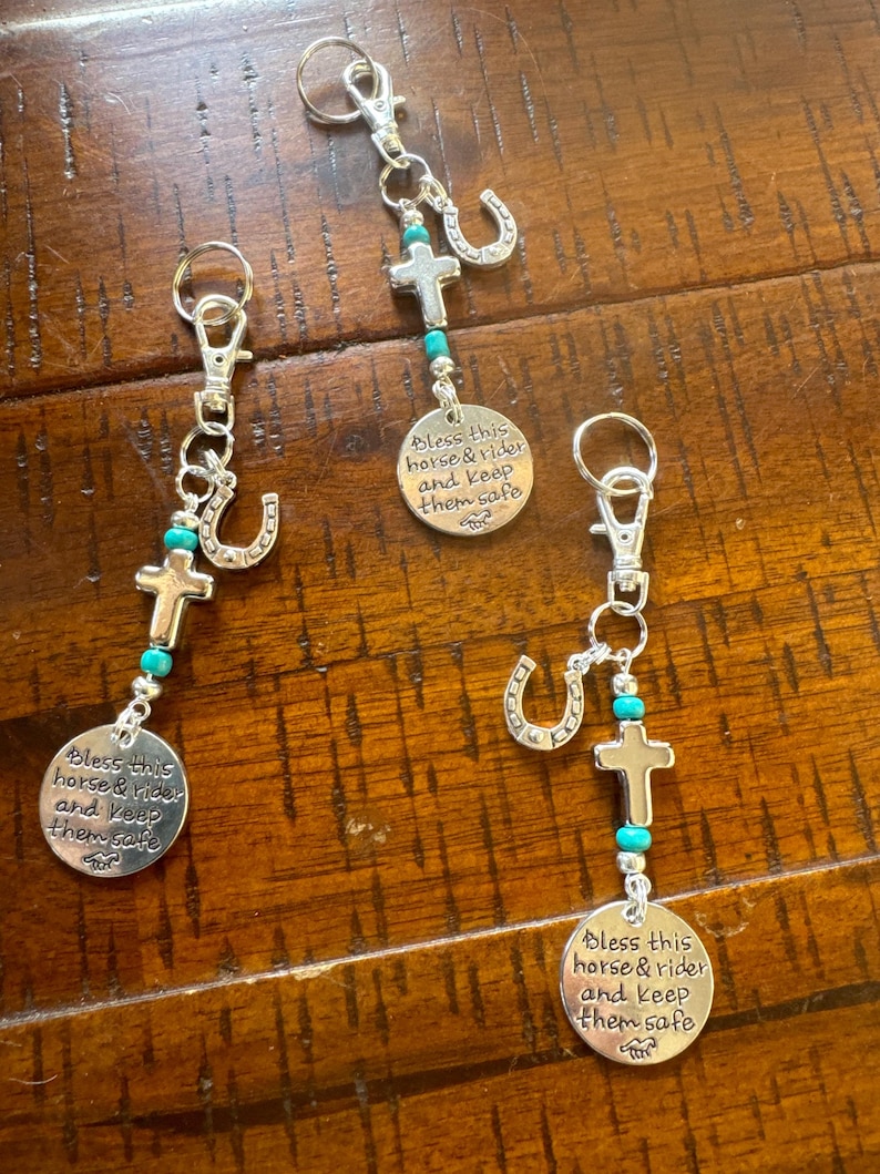 Saddle and Bridle Charm Clip - Etsy