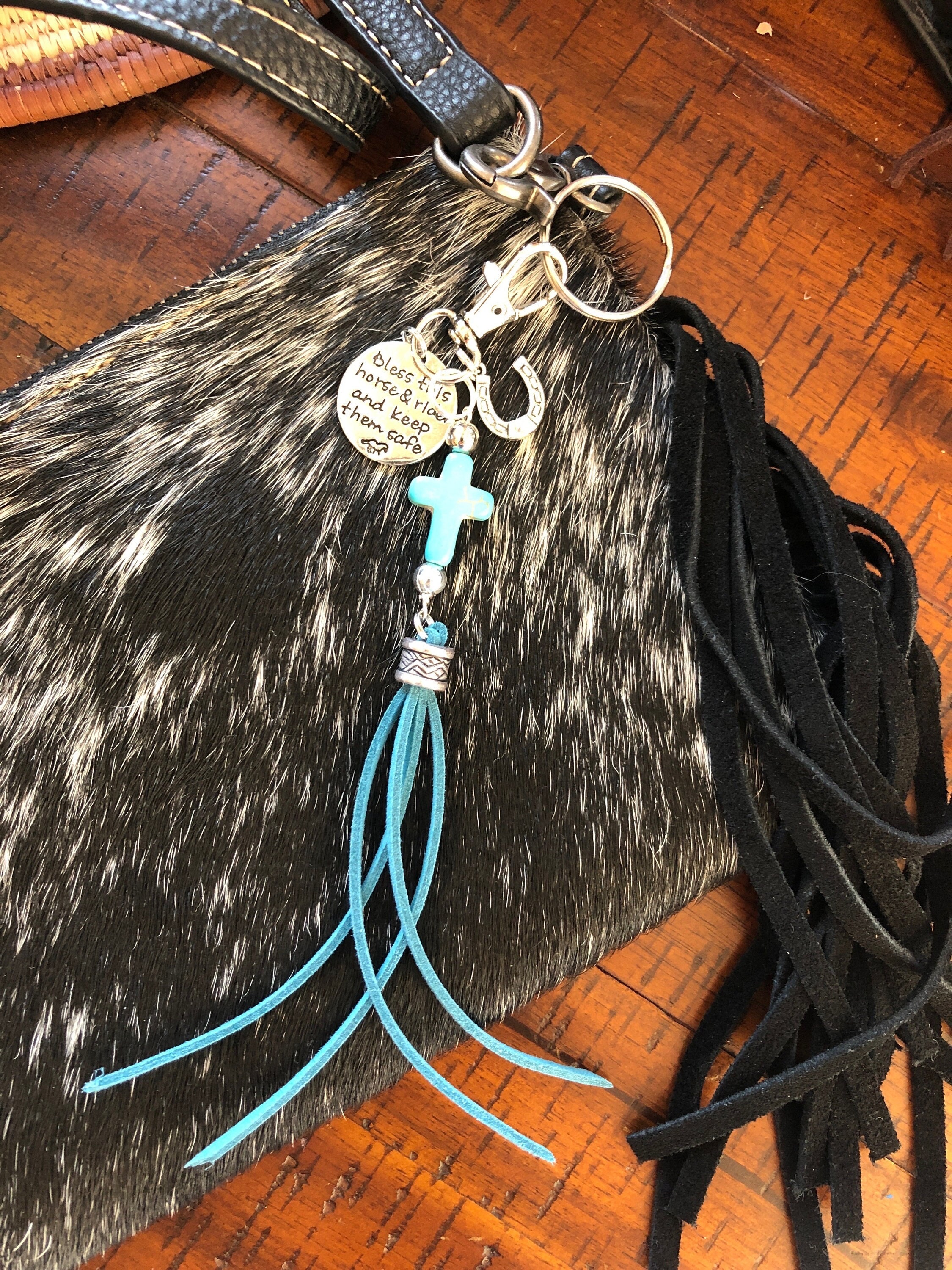 Saddle and Bridle Charm Clip,"bless This Horse and Rider - Etsy