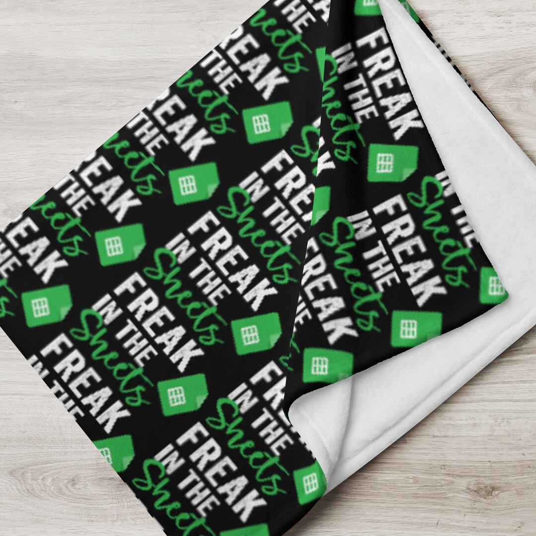 Freak in the Sheets Throw Blanket Coworker Gift, Funny Accountat, CPA ...