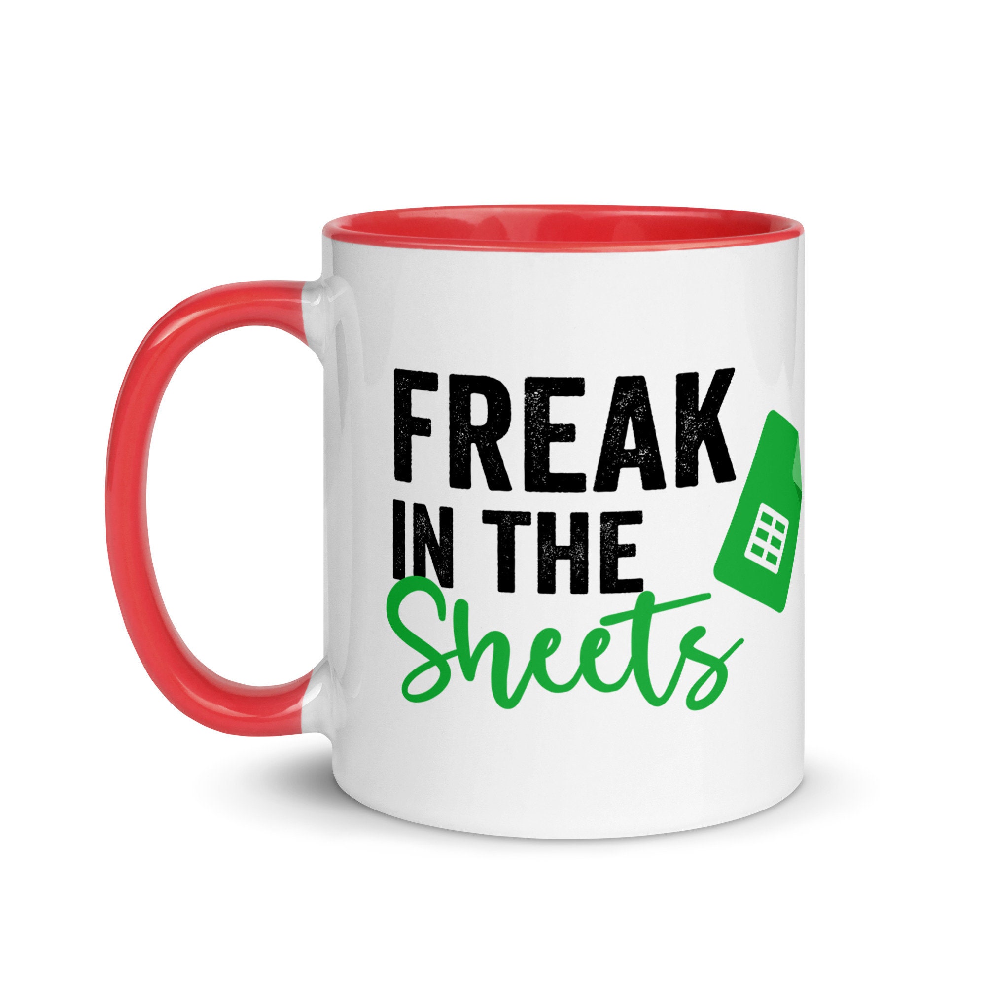 Freak in the Sheets Excel Spreadsheet Mug Accounting Gift Funny ...