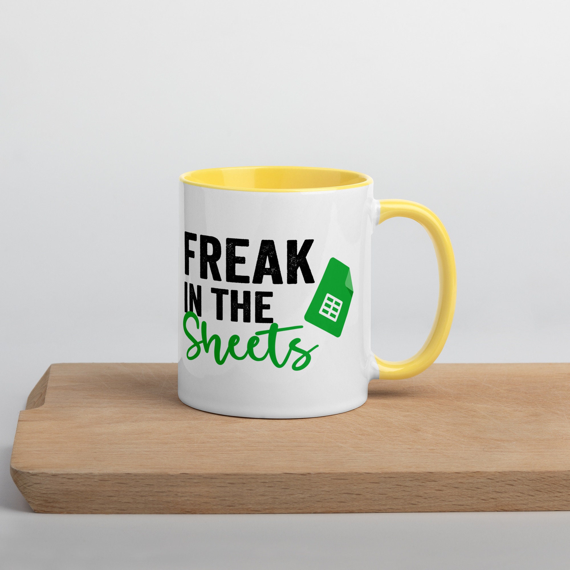 Freak in the Sheets Excel Spreadsheet Mug Accounting Gift Funny ...