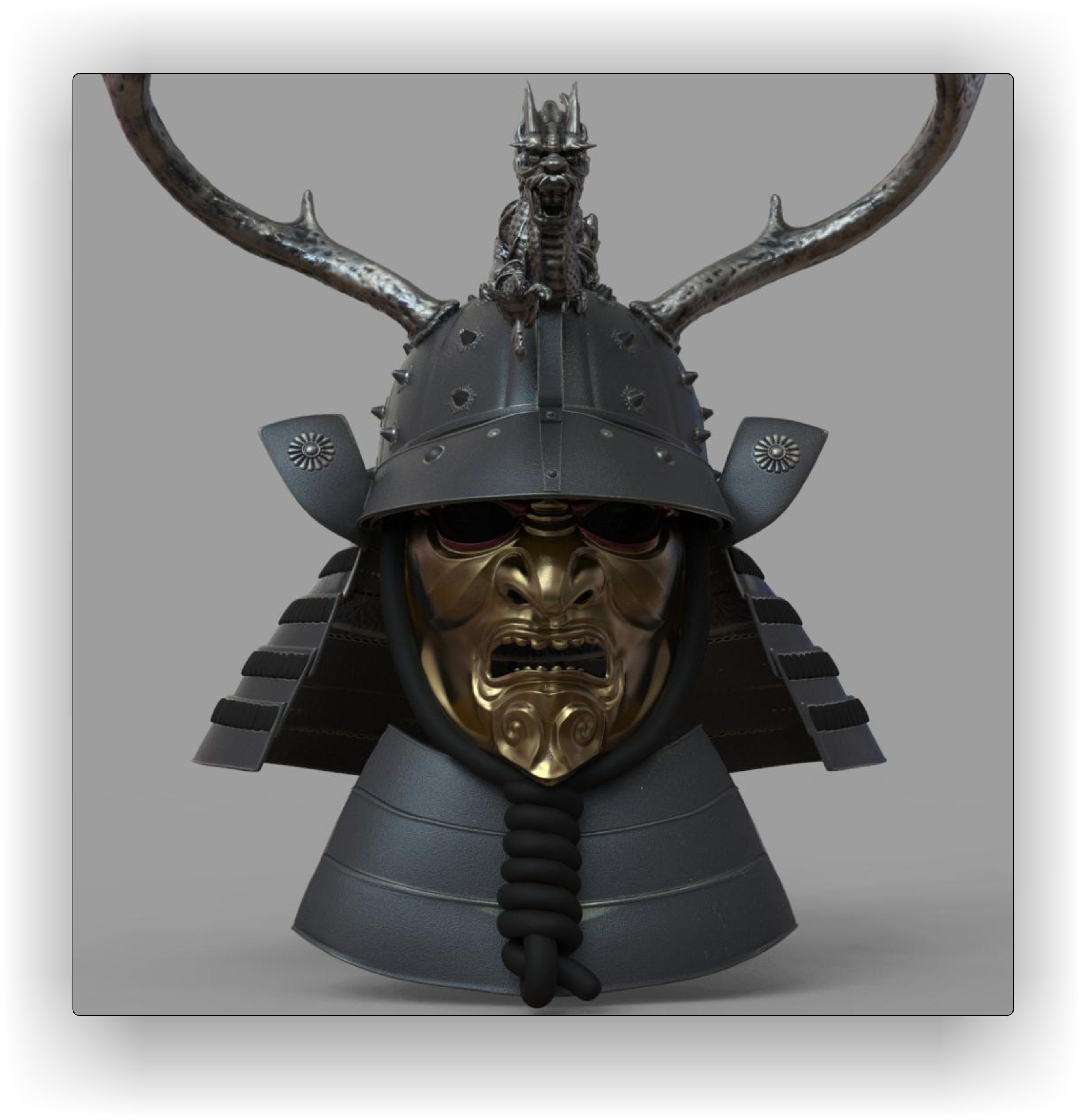 Samurai Warrior Mask