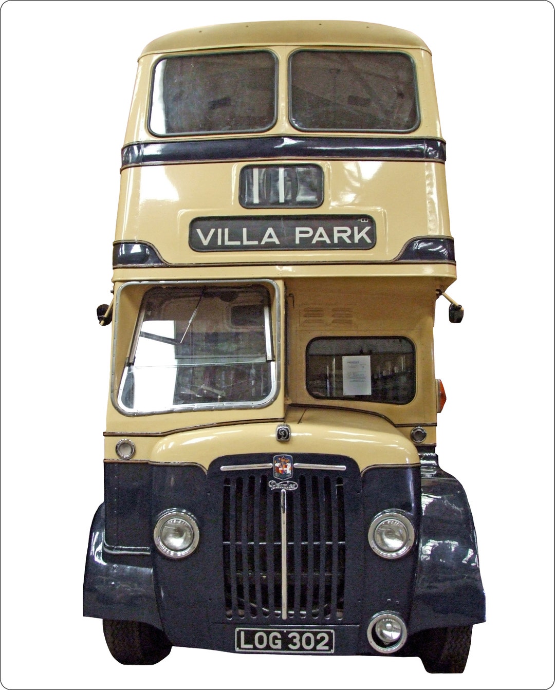 The Outer Circle Eleven Bus Villa Park Bound Metal Wall Print. - Etsy