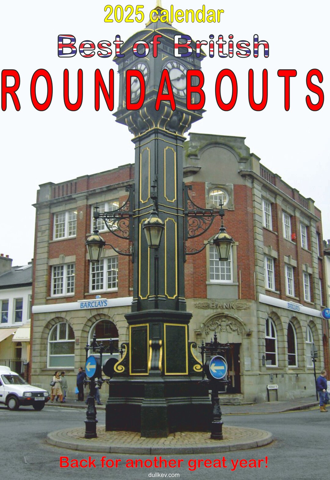 Best of British Roundabouts 2025 Wall Calendar - Etsy