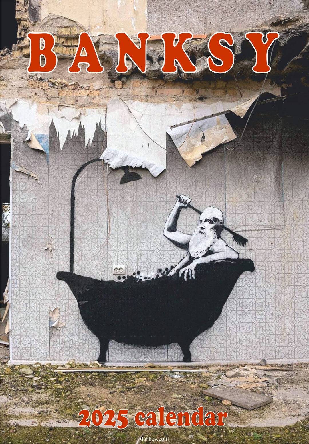 Banksy 2025 Wall Calendar - Etsy