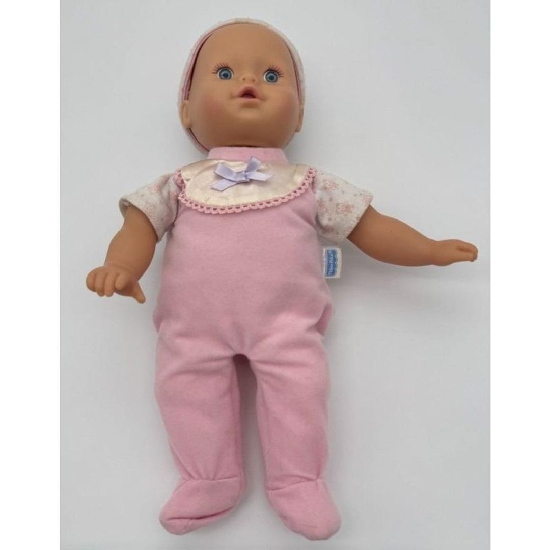Mattel Fisher Price Little Mommy Interactive Doll Sounds Moves 13" Baby ...