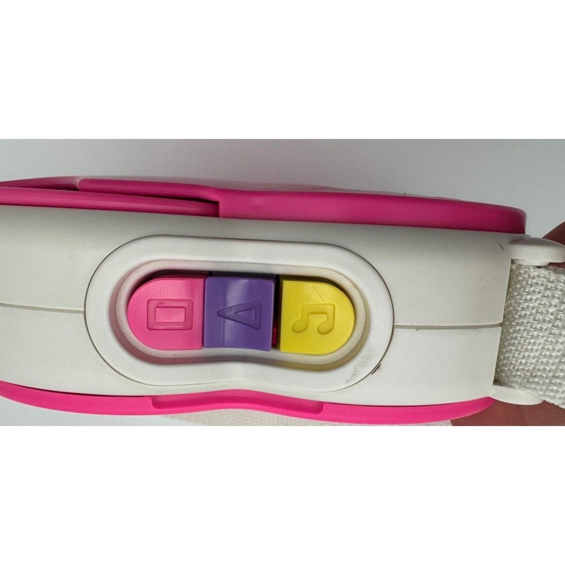 Vintage 1993 Barbie Cassette Tape Player BE-400 Pink Heart Portable ...