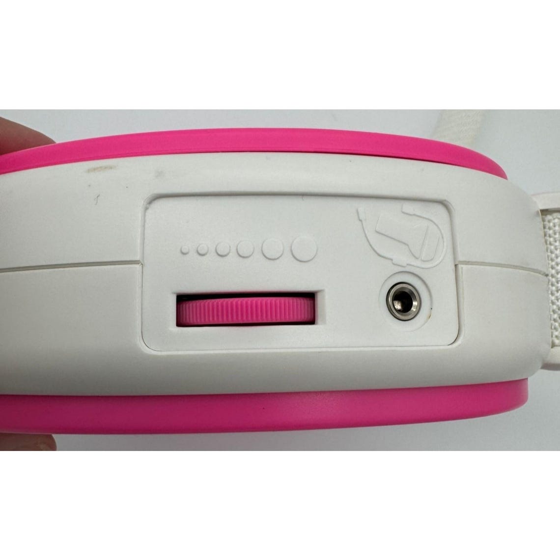 Vintage 1993 Barbie Cassette Tape Player BE-400 Pink Heart Portable ...