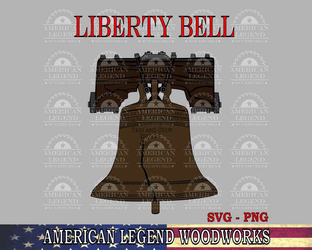 Liberty Bell 1776 Philadelphia Svg Png 300 Dpi - Vector Cut File ...
