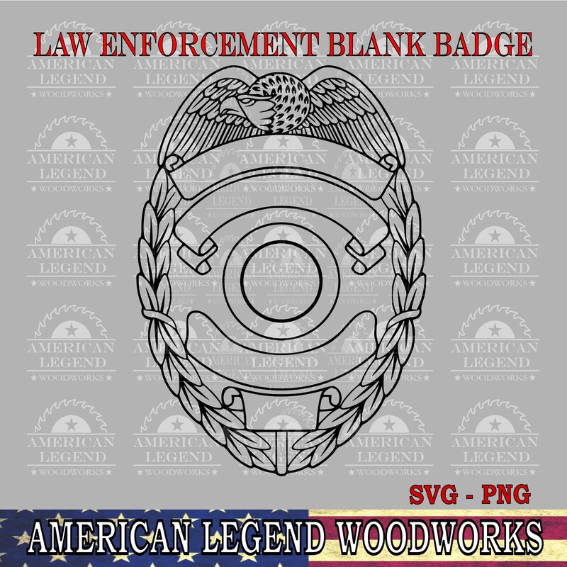 Police Badge Svg - Etsy
