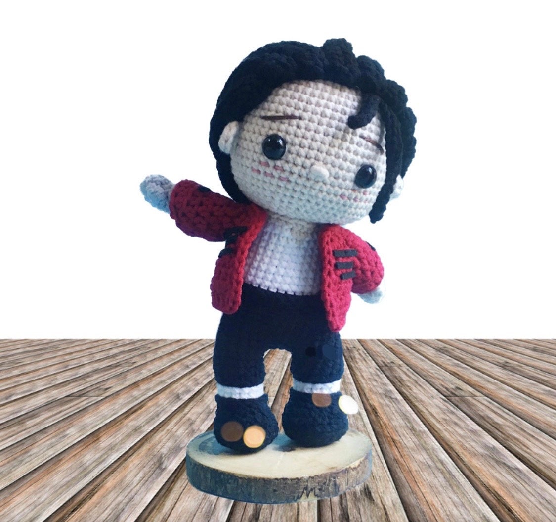 Michael Jackson Amigurumi English Pattern in PDF Digital Format Crochet ...