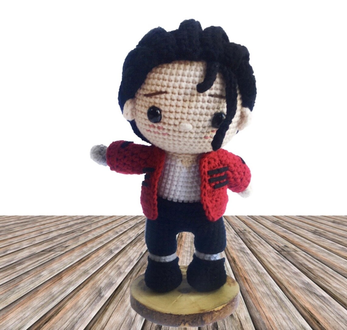 Michael Jackson Amigurumi Pattern in English in PDF Digital Format ...
