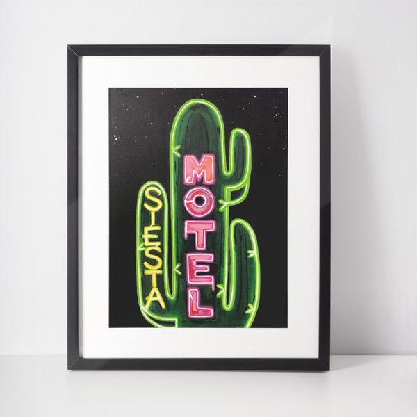 Neon Motel Sign - Etsy