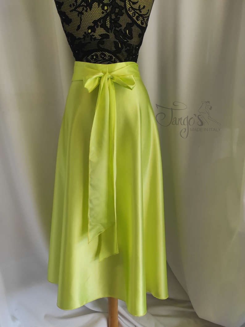 Orfea and Romi Acid Green Outfit, Tango Dress, Tanguera, Argentine ...