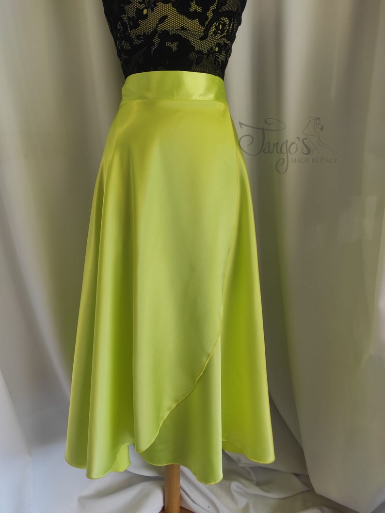 Orfea and Romi Acid Green Outfit, Tango Dress, Tanguera, Argentine ...